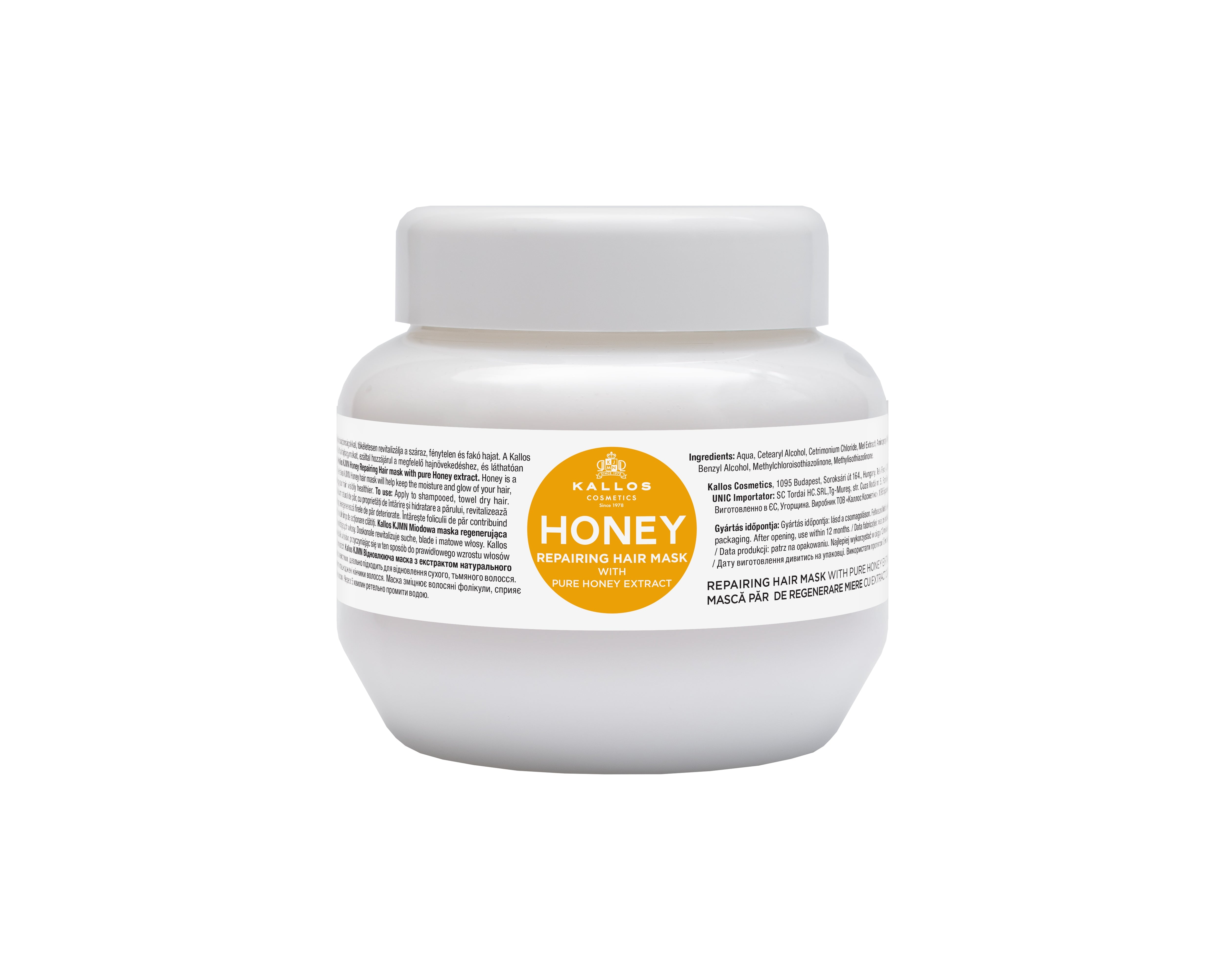KJMN Hair mask with Honey extract – Kallos Cosmetics